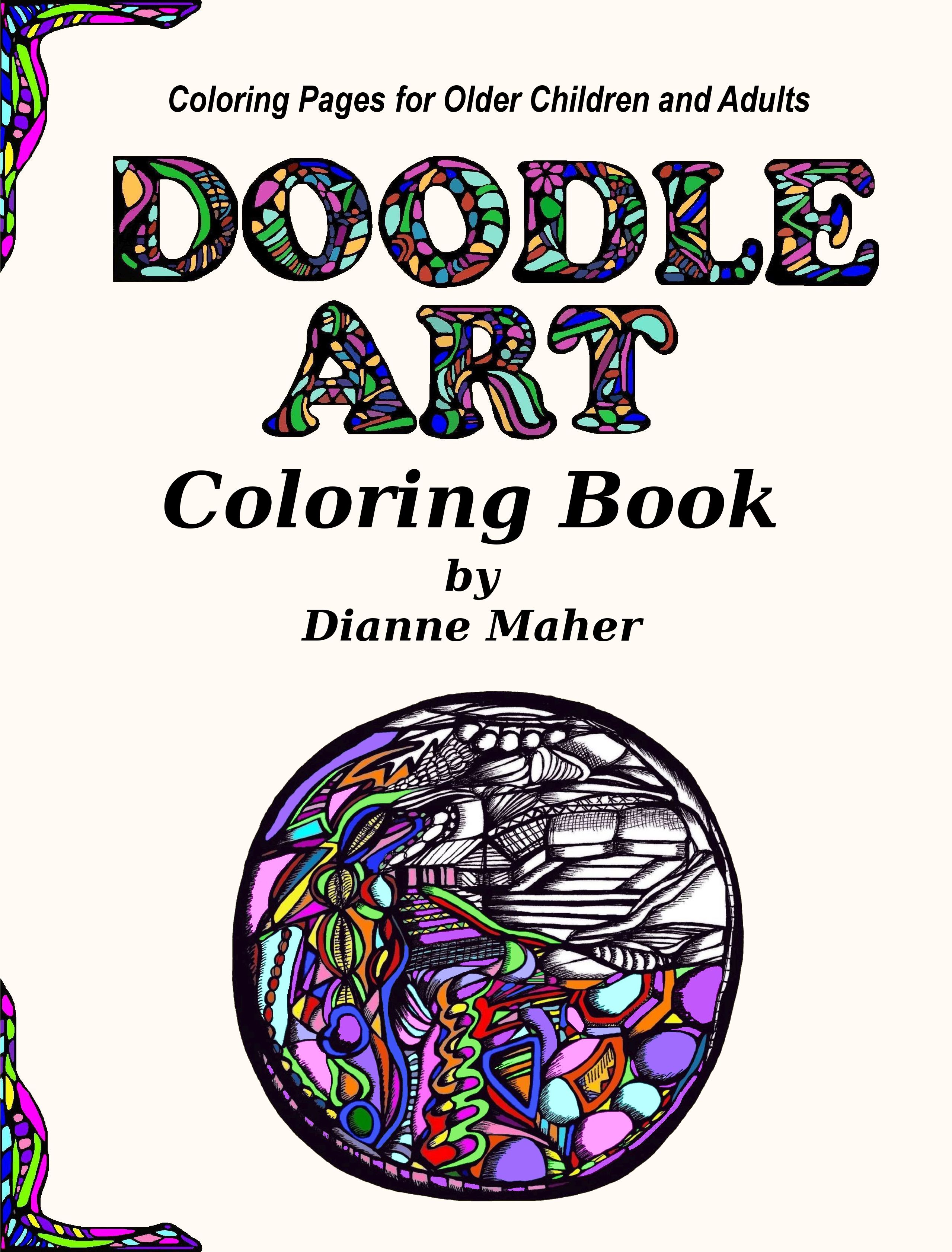 Butterfly Doodle | My Doodles Coloring Pages